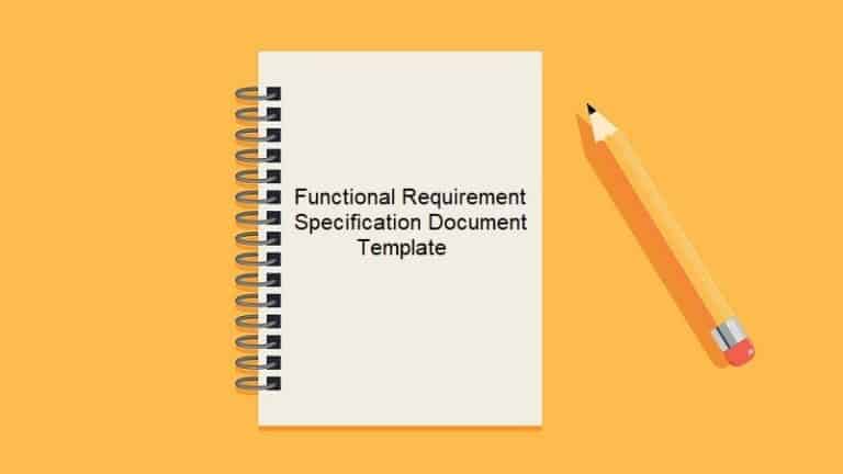 Functional Requirement Specification Document Template [Free Download ...