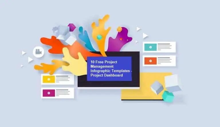 10 Free Project Management Infographic Templates - Project Dashboard ...