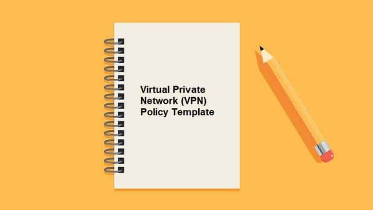 Sample Virtual Private Network (VPN) Policy [Free Download ...