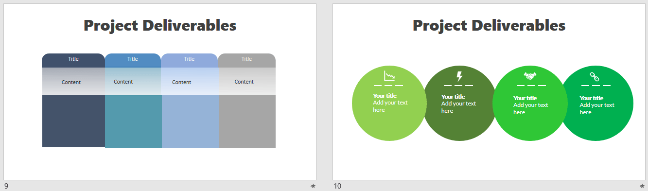 10 Project Management Infographic Templates - Project Deliverables ...