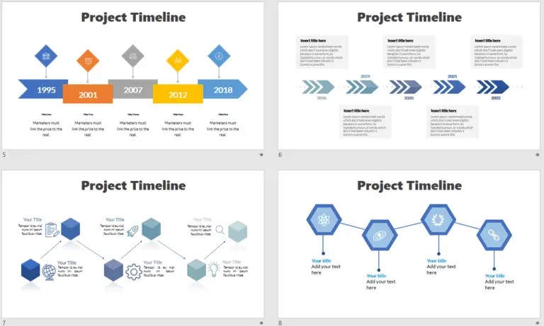 10 Free Project Management Infographic Templates - Project Timeline ...