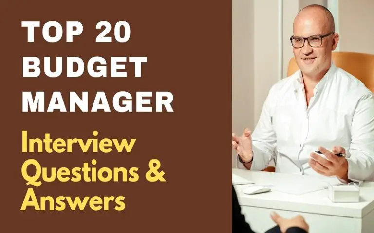 Top 20 Budget Manager Interview Questions & Answers 2025 ...