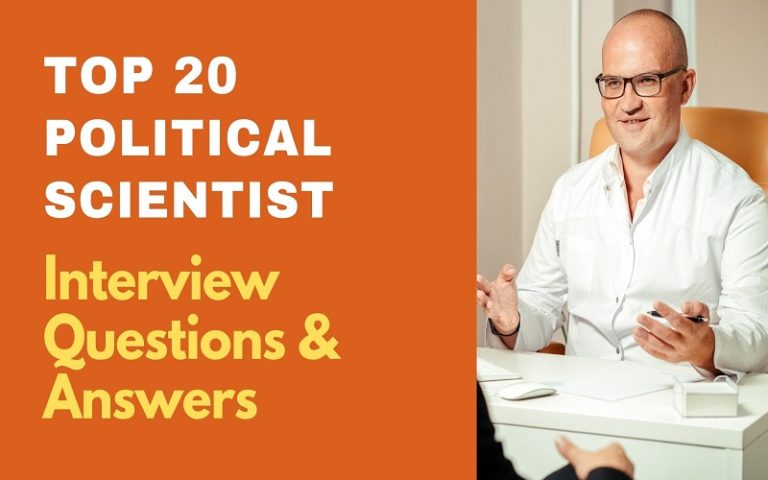 Top 20 Political Scientist Interview Questions & Answers 2025 ...