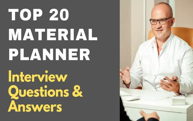 Top 20 Material Planner Interview Questions & Answers 2025 ...