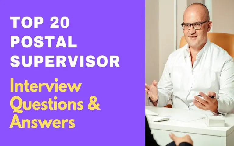 Top 20 Postal Supervisor Interview Questions & Answers 2025 ...