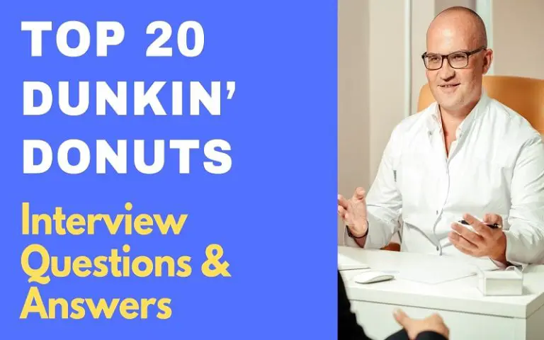 Top 25 Dunkin Donuts Interview Questions and Answers in 2025 ...