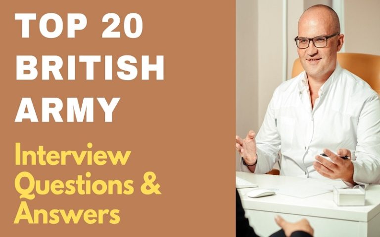 Top 20 British Army Interview Questions and Answers 2025 ...