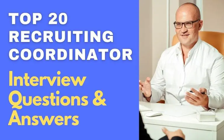 Top 20 Recruiting Coordinator Interview Questions & Answers 2026 ...