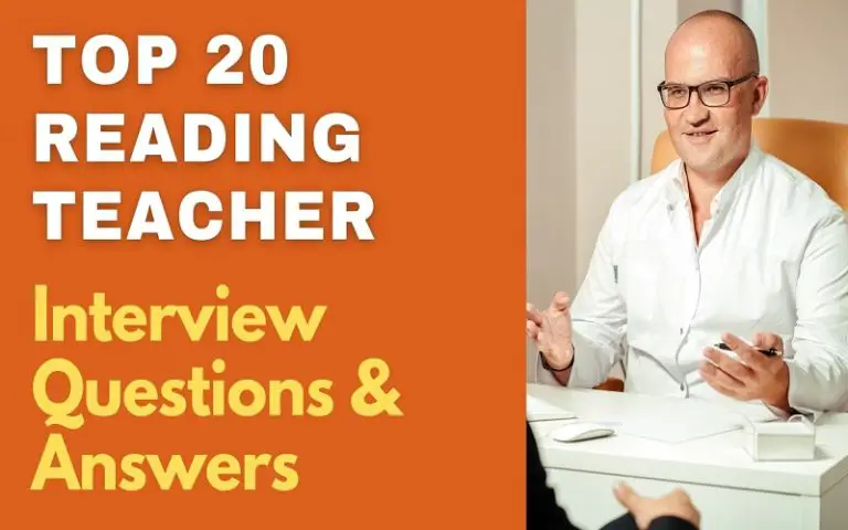 Top 20 Reading Teacher Interview Questions & Answers 2025 ...