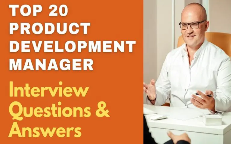 Top 20 Product Development Manager Interview Questions & Answers 2026 ...