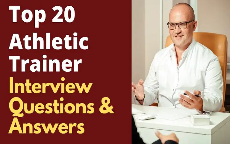 Top 20 Athletic Trainer Interview Questions and Answers in 2024 ...