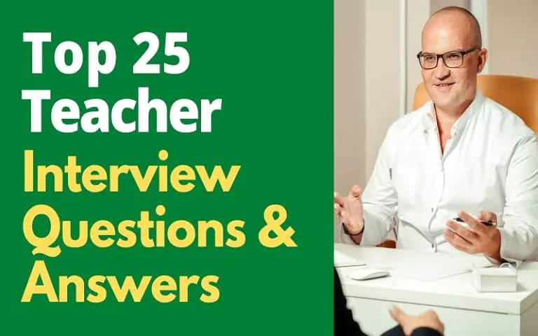 Top 25 Teacher Interview Questions and Answers in 2026 ...
