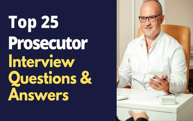 Top 25 Prosecutor Interview Questions and Answers in 2025 ...