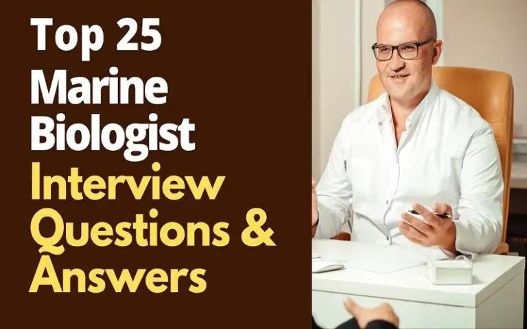 Top 25 Marine Biologist Interview Questions and Answers in 2025 ...