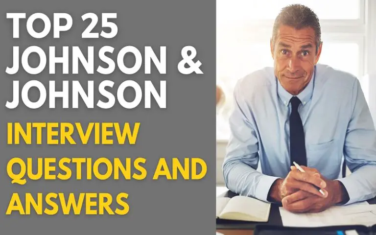 Top 25 Johnson & Johnson Interview Questions and Answers in 2025 ...